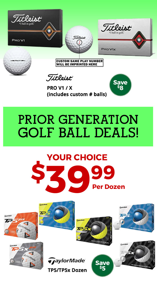 Browse Our Current Sales & Promotions | Pro Golf Discount
