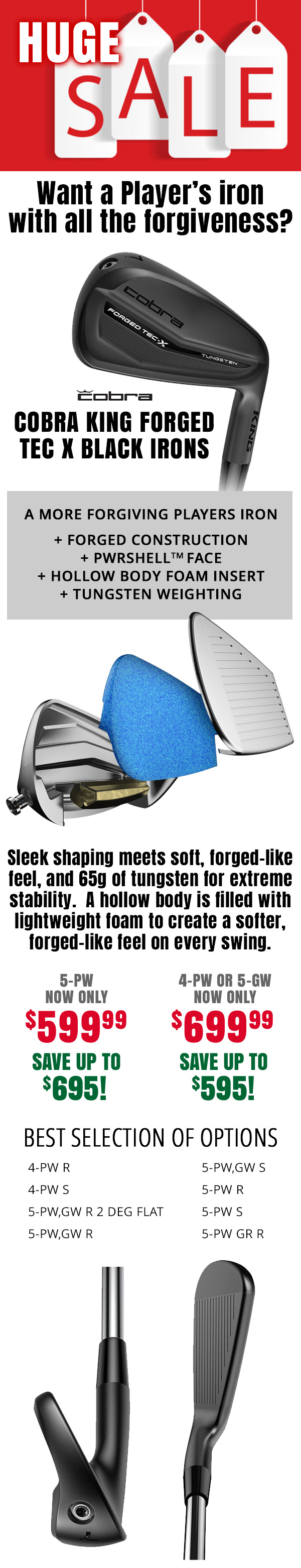 Browse Our Current Sales & Promotions | Pro Golf Discount